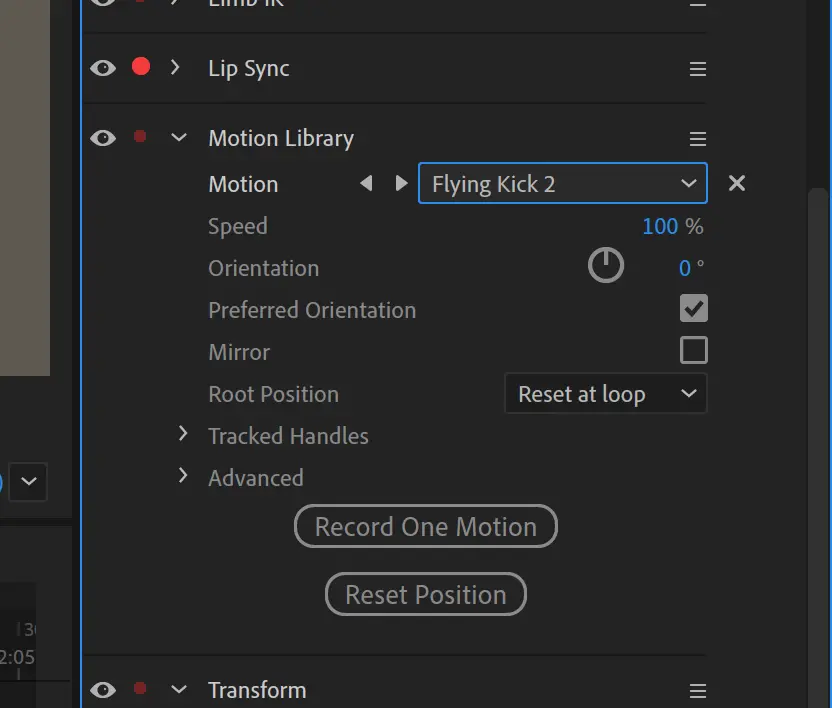 Motion Library