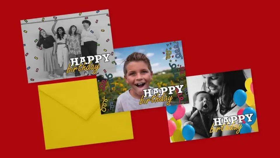 Happy Birthday Photoshop templates and short how-to videos| Free, fully ...