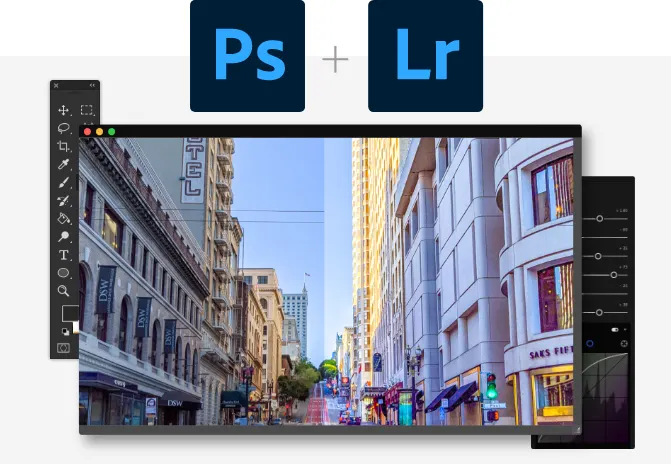 Use Photoshop with Lightroom to level up your editing skills.